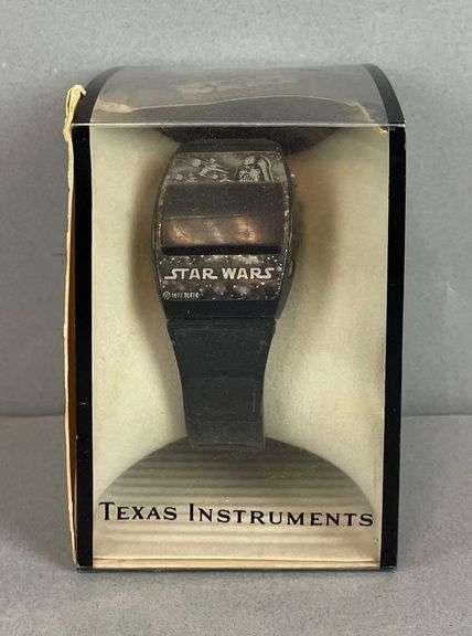 1977 Texas Instruments Star Wars Microelectronic Digital Watch ...