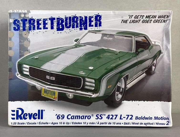 Revell 1969 Camaro SS 427 L-72 Plastic Model Kit - Matthew Bullock ...