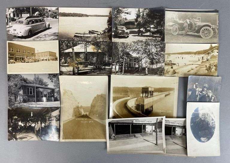 Group of Real Photo Postcards and Photographs - Matthew Bullock Auctioneers