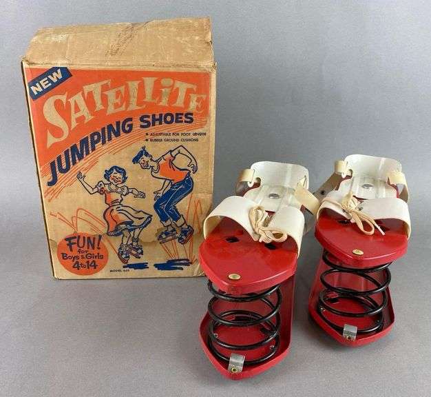1950’s Satellite Jumping Shoes - Matthew Bullock Auctioneers