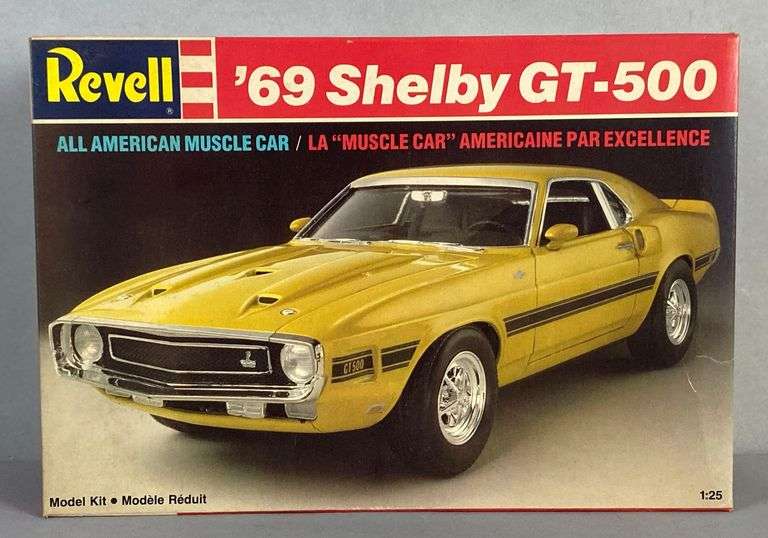 Revell 1969 Shelby Mustang GT-500 Plastic Model Kit - Matthew Bullock ...