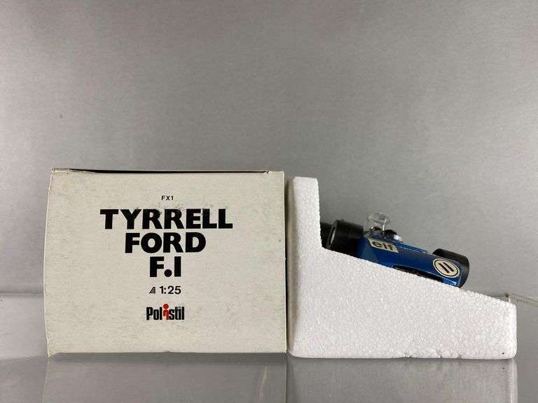 Polistil FX1 Tyrell Ford F.I - Matthew Bullock Auctioneers
