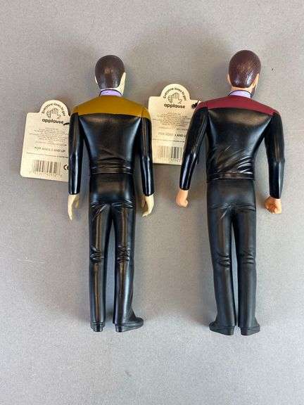 Group of 2 Applause Star Trek Generations Action Figures - Matthew ...