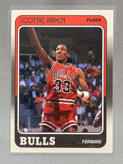1988 Fleer Scottie Pippen #20 Rookie - Matthew Bullock Auctioneers