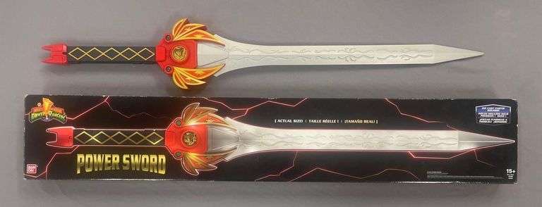 Mighty Morphin Power Bandi Legacy Collection Red Ranger Power Sword ...