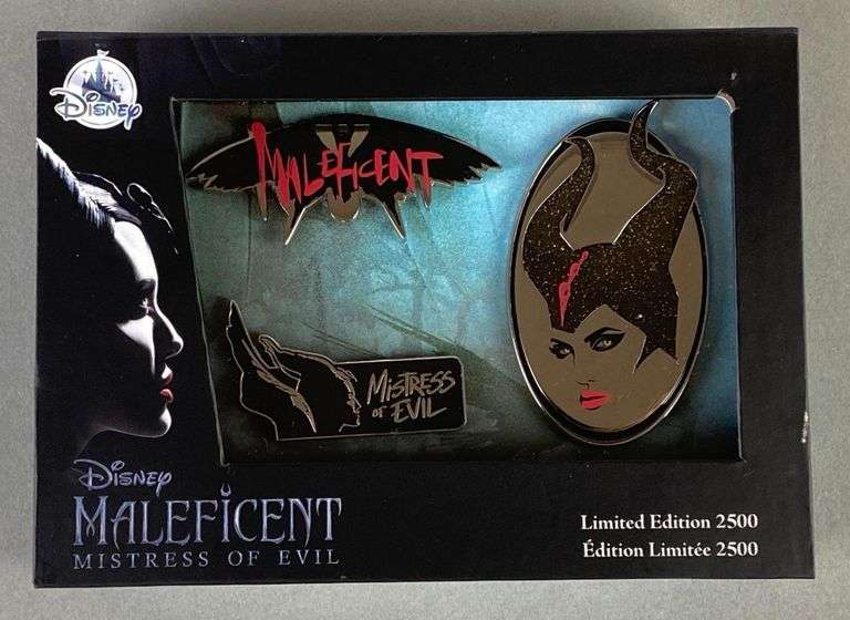2019 Disney Maleficent Mistress of Evil Enamel Pin Set - Matthew ...