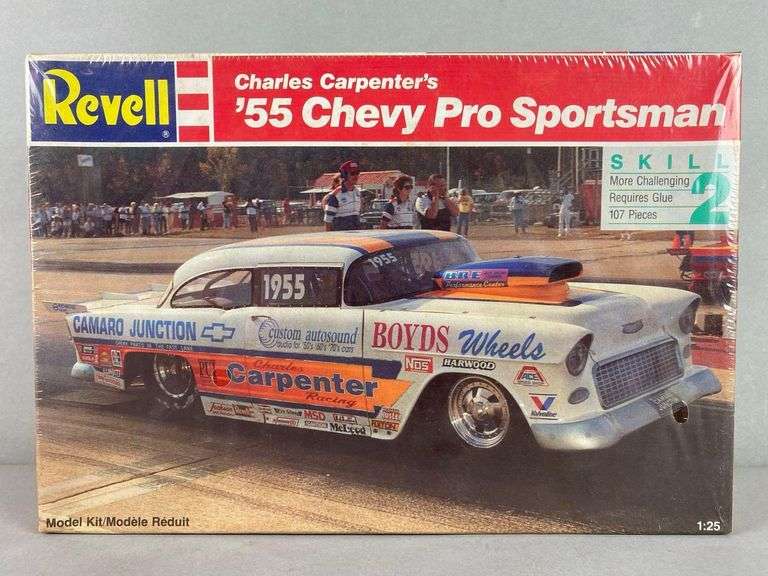 Revell 1955 Charles Carpenters Chevy Pro Sportsman Model Car Kit ...