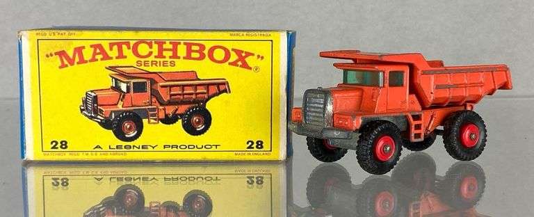 Matchbox No. 28 Mack Dump Truck - Matthew Bullock Auctioneers