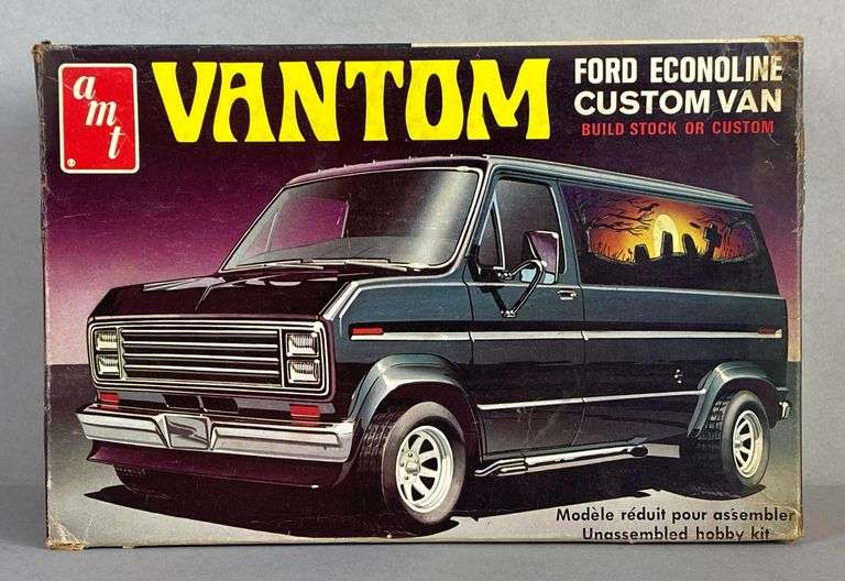 AMT Ford Econoline Custom Vantom Van Plastic Model Kit - Matthew ...