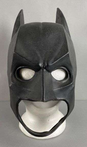 Batman The Dark Knight Rubber Mask - Matthew Bullock Auctioneers