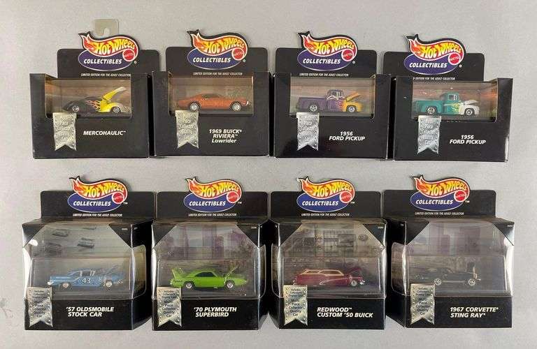 Group of Mattel Hot Wheels Limited Edition Die-Cast Vehicles - Matthew ...