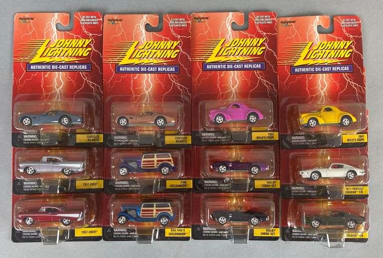 Group of Playing Mantis Johnny Lightning Cars - Matthew Bullock Auctioneers