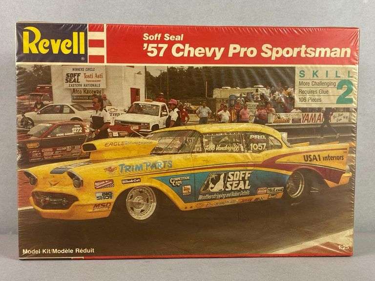 Revell 1957 Soff Seal Chevy Pro Sportsman Mode Car Kit - Matthew ...