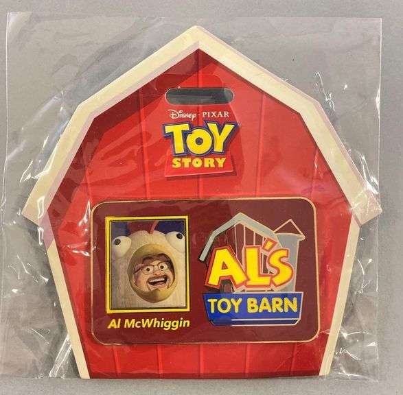 Disney Toy Story Al’s Toy Barn Enamel Pin - Matthew Bullock Auctioneers