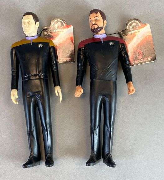 Group of 2 Applause Star Trek Generations Action Figures - Matthew ...