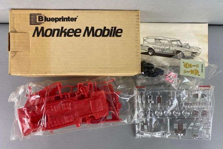 ERTL Blueprinter Monkee Mobile Model Car Kit - Matthew Bullock Auctioneers