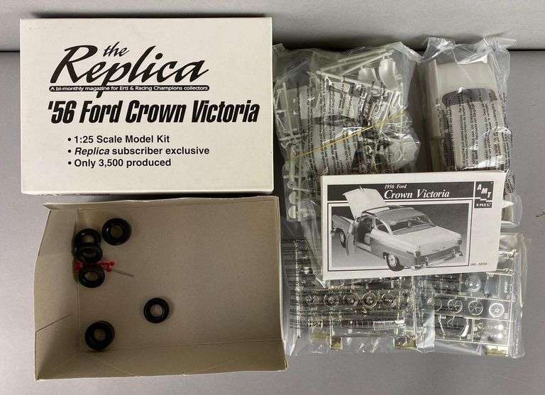 AMT ERTL 1956 Ford Crown Victoria Model Car Kit - Matthew Bullock ...