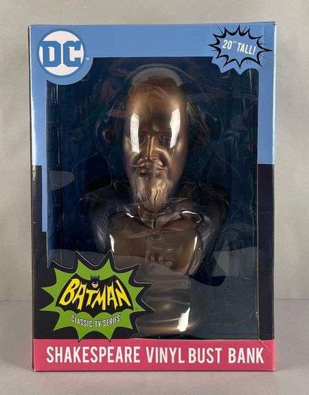 DC Batman Classic TV Series Shakespeare Vinyl Bust Bank - Matthew ...