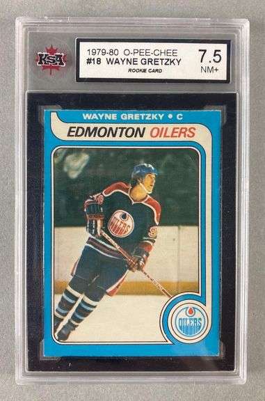 1979 O-PEE-CHEE Wayne Gretzky #18 KSA 7.5 - Matthew Bullock Auctioneers