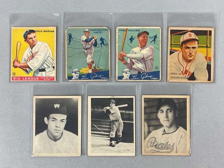 7 - 1930s Baseball Cards Diamond Stars, Goudey, and Play Ball - Matthew ...