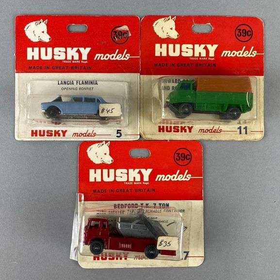 Group of 3 Husky Models Die-Cast Vehicles - Matthew Bullock Auctioneers