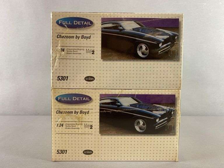 Group of 2 Testors CheZoom By Boyd Model Car Kits - Matthew Bullock ...