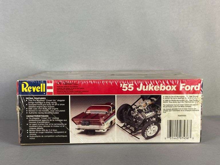 Revell 1955 Jukebox Ford Plastic Model Kit - Matthew Bullock Auctioneers