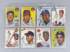 58 - 1953 - 56 Topps Baseball Cards with HOF and Stars - Matthew ...