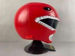 Mighty Morphin Power Bandi Legacy Collection Rangers Red Ranger Helmet ...
