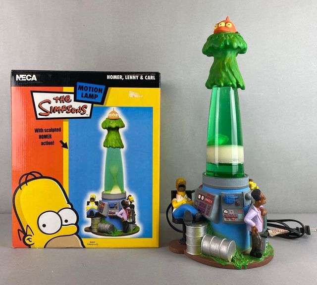 Neca The Simpsons Motion Lamp. - Matthew Bullock Auctioneers