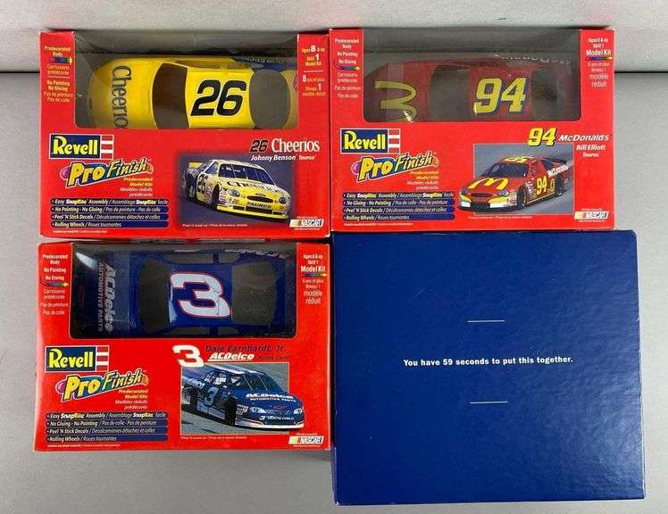 Group of 3 Revell Pro Finish Model Car Kits and More - Matthew Bullock ...