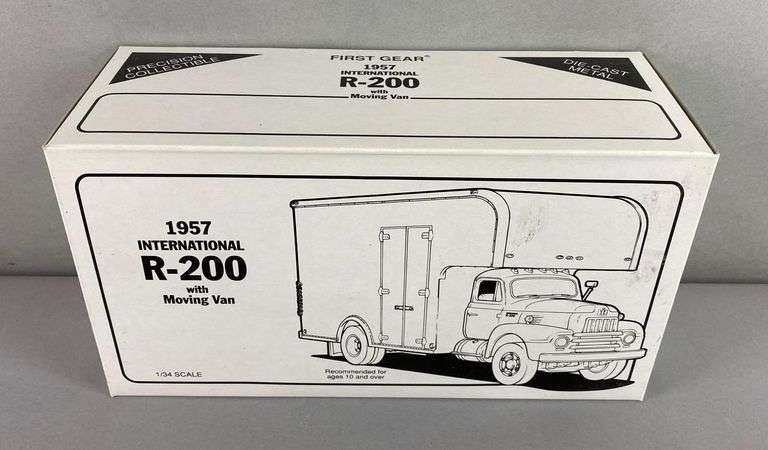 First Gear Inc 1957 International R-200 Die-Cast Moving Van - Matthew ...
