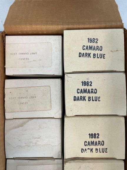 Group of 1980s Chevy Camaro Dealership Promo Cars - Matthew Bullock ...