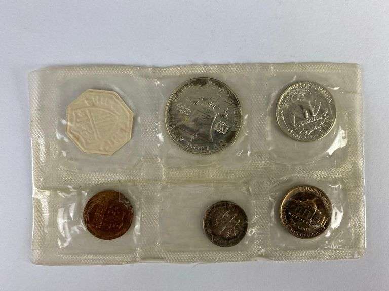 1957 US Philadelphia Mint Coin Proof Set - Matthew Bullock Auctioneers