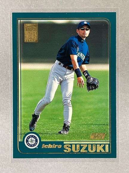 2001 Topps Ichiro Suzuki #726 Rookie - Matthew Bullock Auctioneers