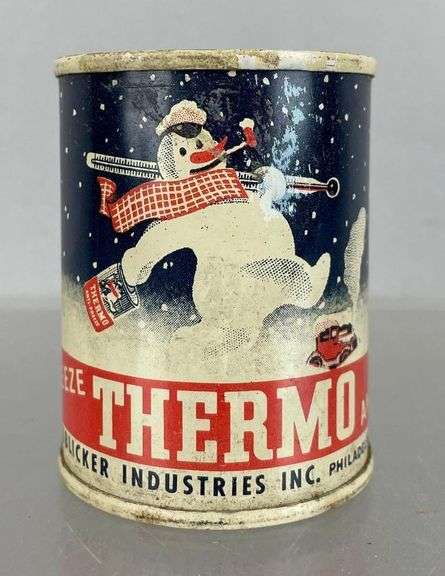 Vintage Publico Industries Thermo Anti-Freeze Advertising Coin Bank ...