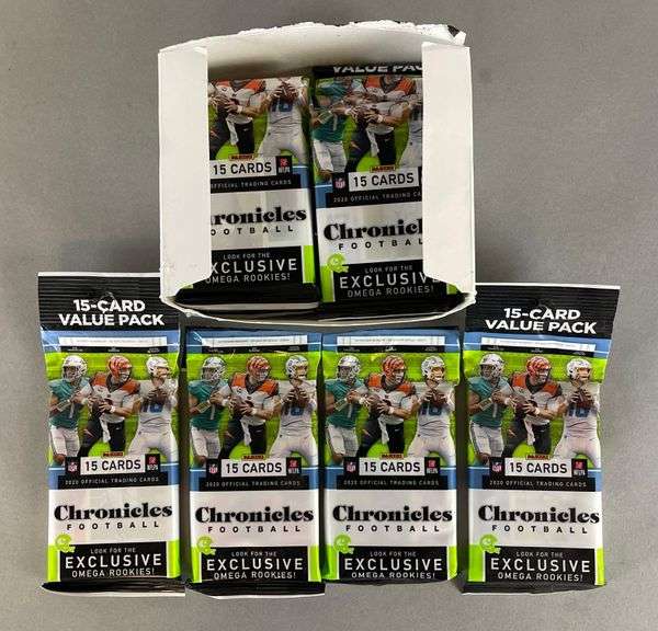 2020 Chronicles Football Value Pack Box - Matthew Bullock Auctioneers