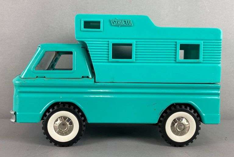 Structo Pressed Steel Truck and Plastic Camper - Matthew Bullock ...