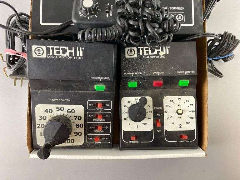 Group of Model Train Controllers and Power Center - Matthew Bullock ...