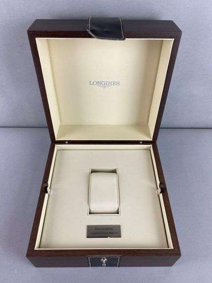 Empty Longines Wooden Display Storage Watch Box - Matthew Bullock ...