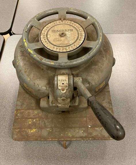 Diagraph Bradley Herrin, Il. Diagraph Stencil Cutting Machine - Matthew ...