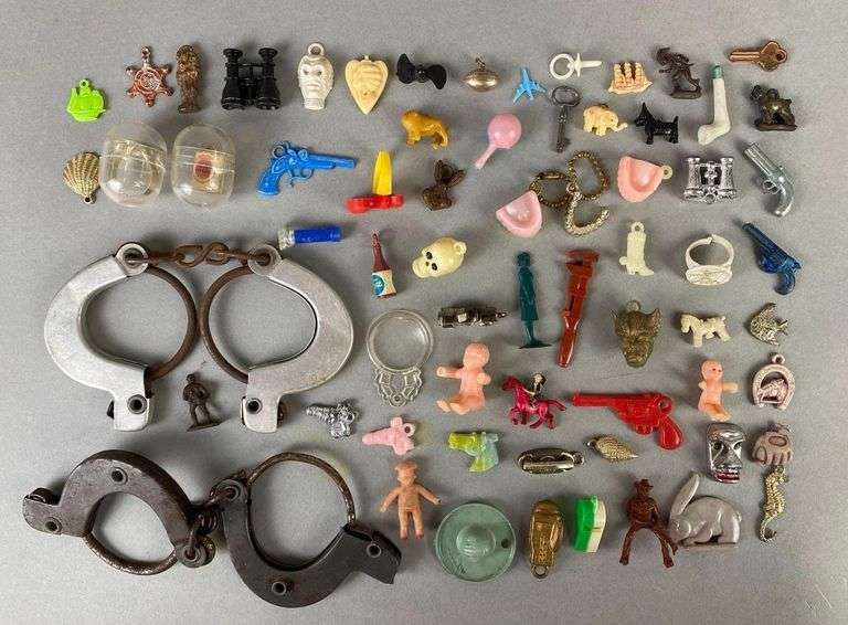 Group of Cracker Jack Box Prizes and More - Matthew Bullock Auctioneers