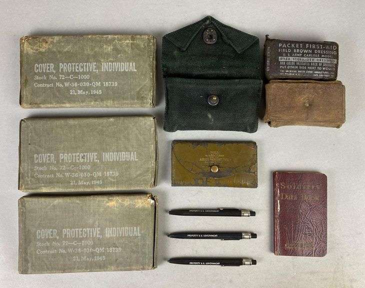 Group of WW2 US Military Items and More - Matthew Bullock Auctioneers