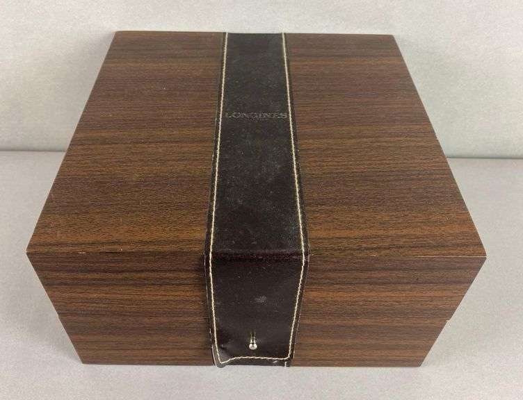 Empty Longines Wooden Display Storage Watch Box - Matthew Bullock ...
