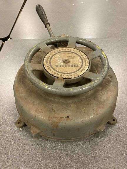 Diagraph Bradley Herrin, Il. Diagraph Stencil Cutting Machine - Matthew ...