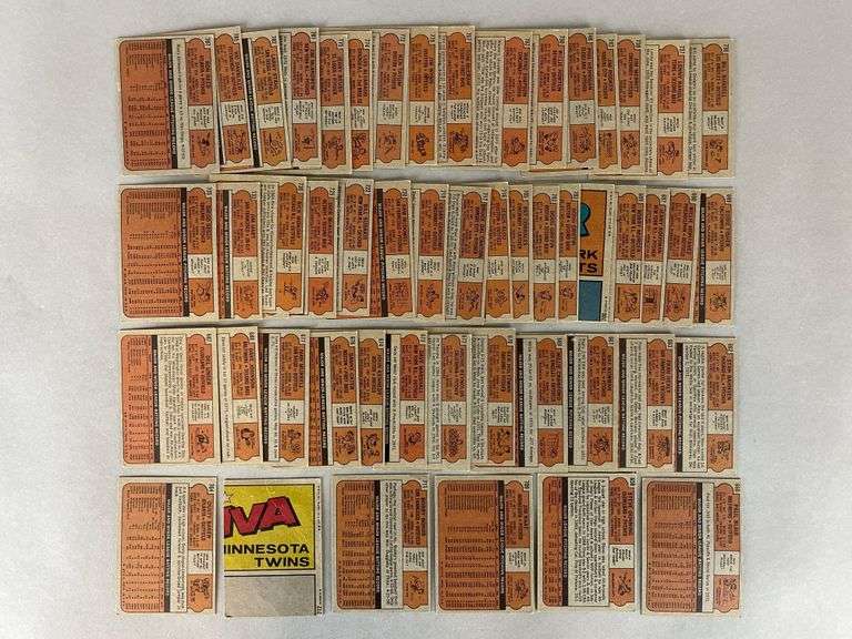 50+ 1972 Topps Baseball High Numbers with HOFs and Stars - Matthew ...