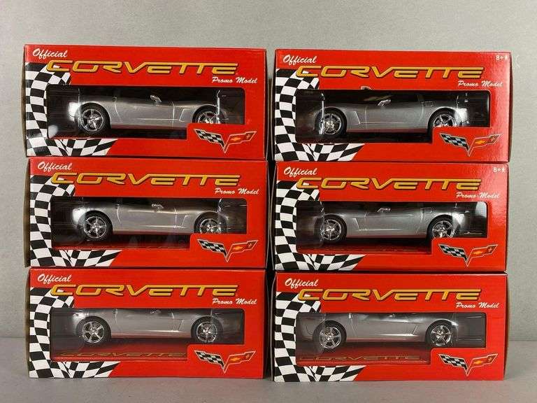 Group Of 6 2010 Corvette Coupe Promo Model Cars - Matthew Bullock ...