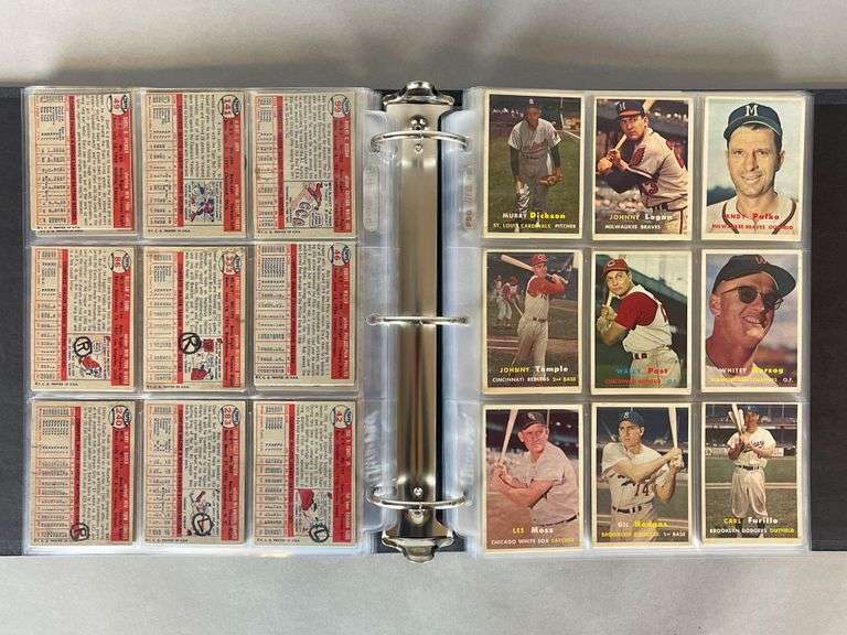 200+ 1953 - 59 Topps Baseball Cards with HOFs, Stars, and Rookies ...
