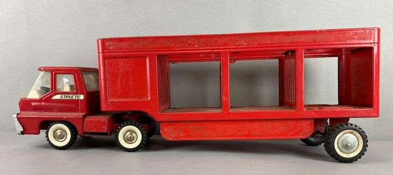 Structo Pressed Steel Semi Truck - Matthew Bullock Auctioneers