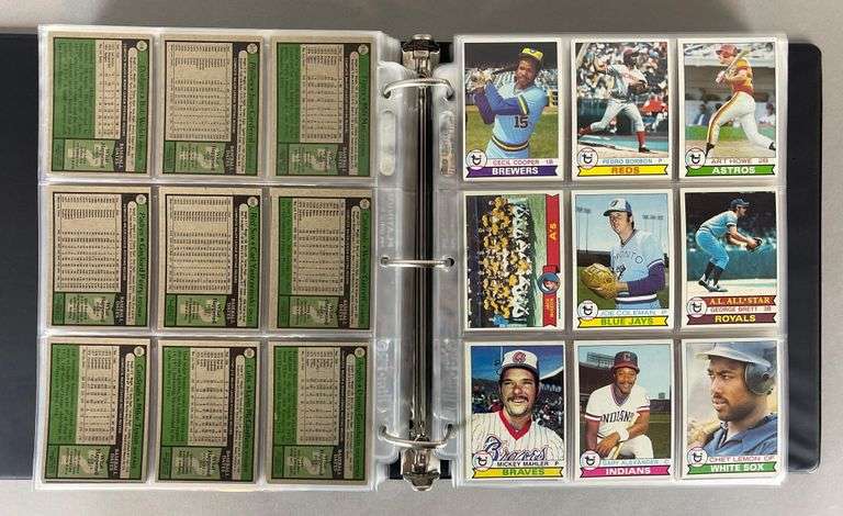 1979 Topps Baseball Complete Set - Matthew Bullock Auctioneers
